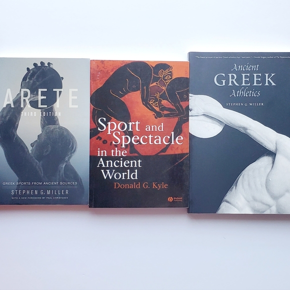 Other | Three Books On Ancient Greece Ancient Greek Sports And ...